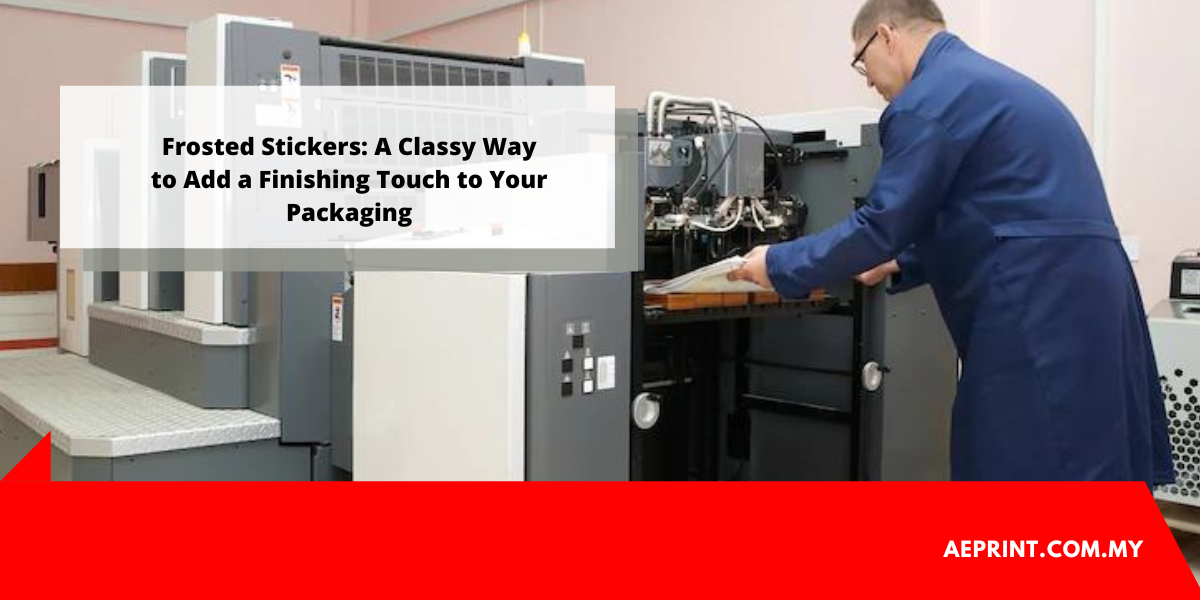 Frosted Stickers: A Classy Way to Add a Finishing Touch to Your ...